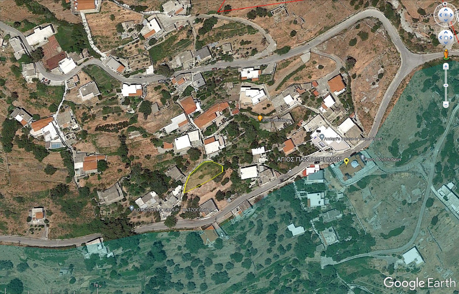 Πιτροφός ΕΝΤΟΣ ΟΙΚΙΣΜΟΥ. Οικόπεδο εμβαδού 440 m2. Κτίζει έως 240 m2 ...